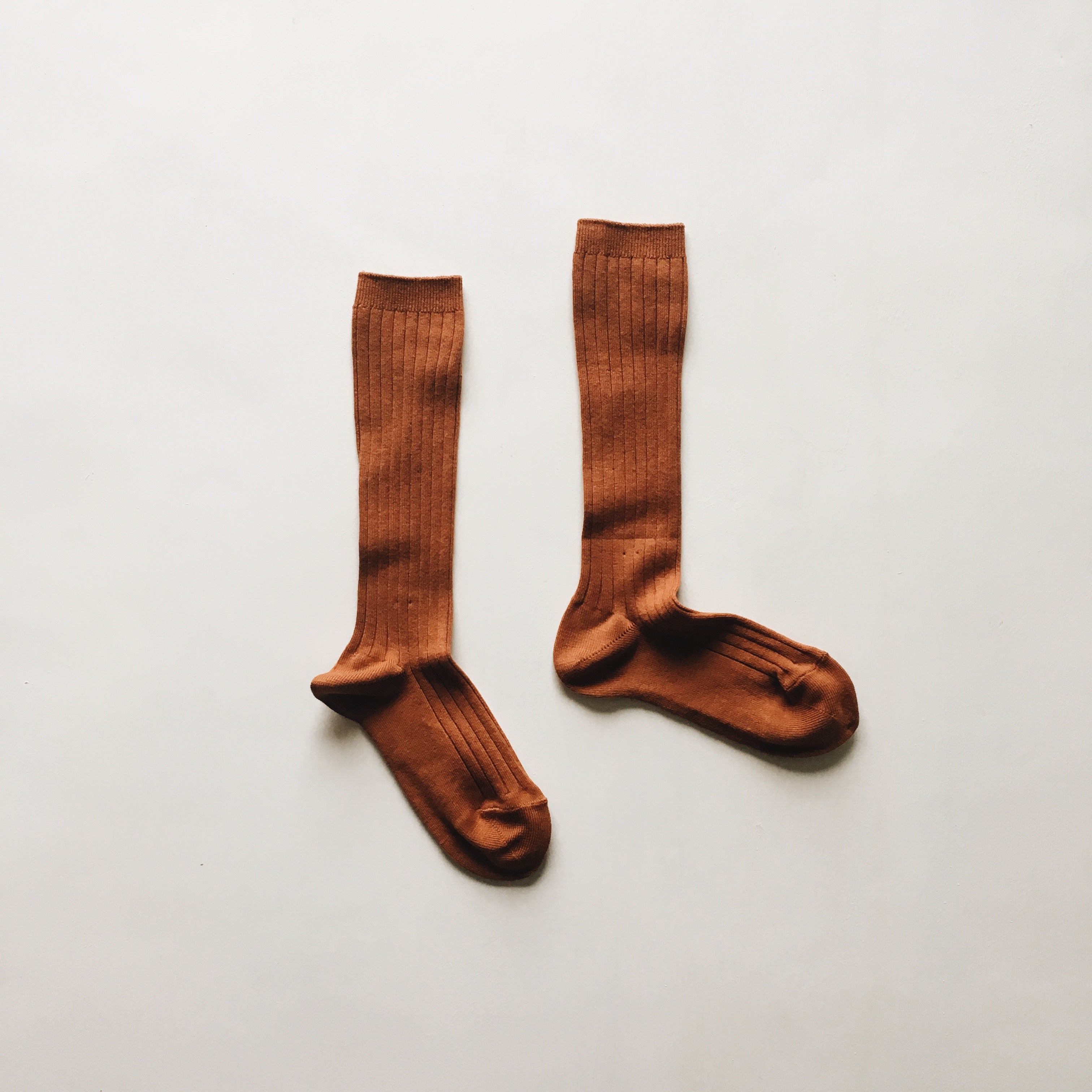 knee high socks | rust – figge